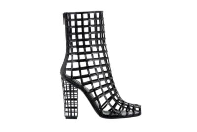 Look for Less: Cage Shoes (YSL vs. TopShop) | black & white & chic all over